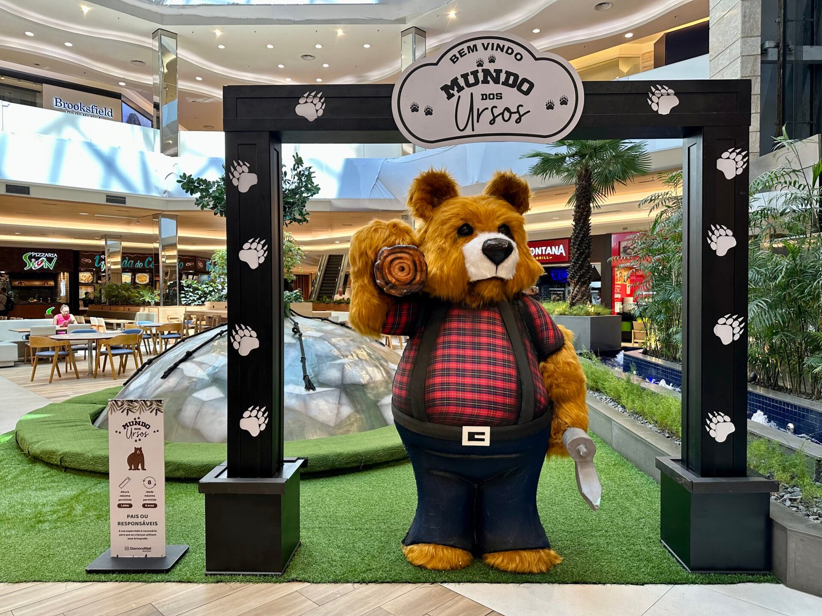 DiamondMall recebe o ‘Mundo dos Ursos’ | Viraliza